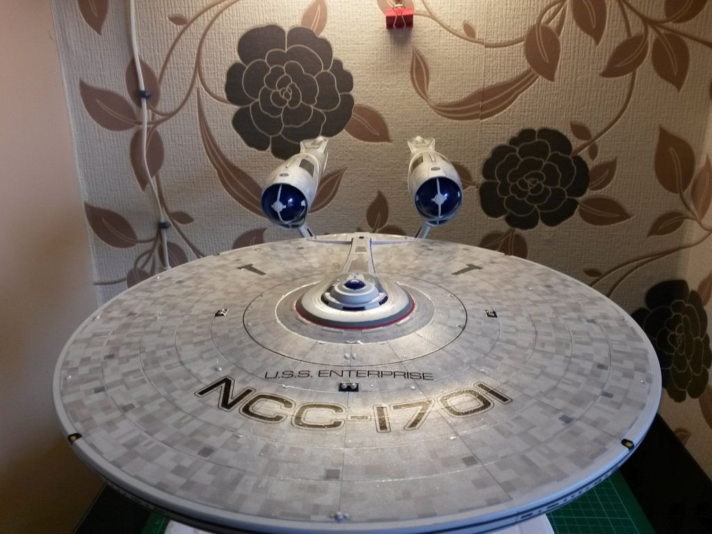 Warp Speed Mr. Sulu, Revell 1/500 STID USS Enterprise - Ready for ... Warp Speed Mr. Sulu, Revell 1/500 STID USS Enterprise - Ready for ...