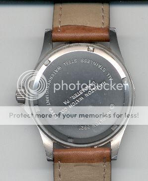Hamilton Khaki 9821 with crown on the dial ? | WatchUSeek Watch Forums