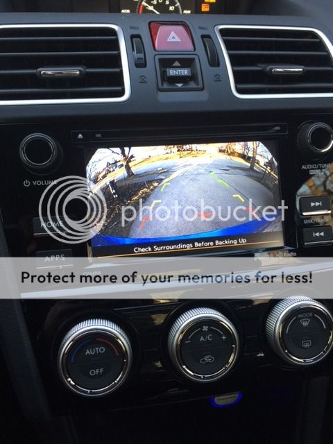 On Demand Reverse Camera button from Subispeed - NASIOC