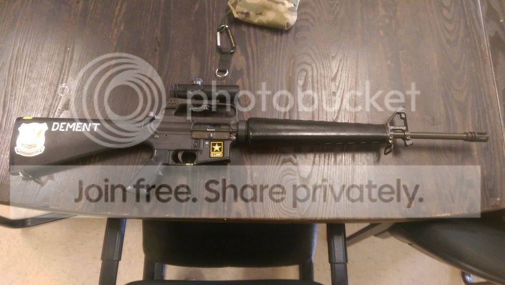 Clean up rust on a C MP C barrel/ range day pic > AR-15 / M-16 Retro ...