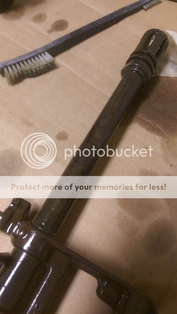 Clean up rust on a C MP C barrel/ range day pic > AR-15 / M-16 Retro ...