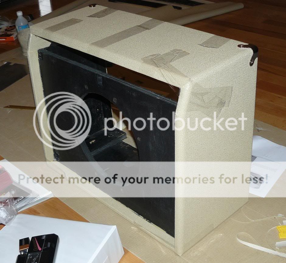 How To Re Tolex My First Re Tolex Project 6505+ | SevenString.org