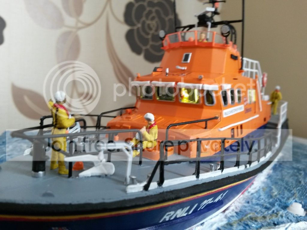 RNLI Severn Class Lifeboat at sea. - Ready for Inspection - Maritime ...