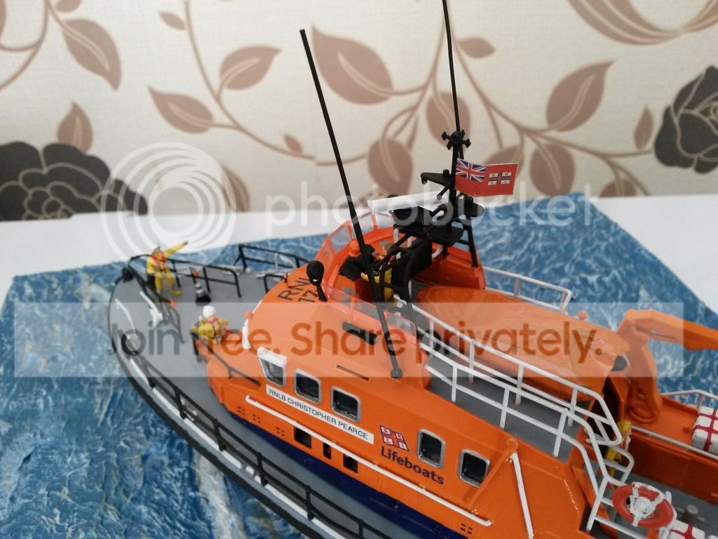 RNLI Severn Class Lifeboat at sea. - Ready for Inspection - Maritime ...