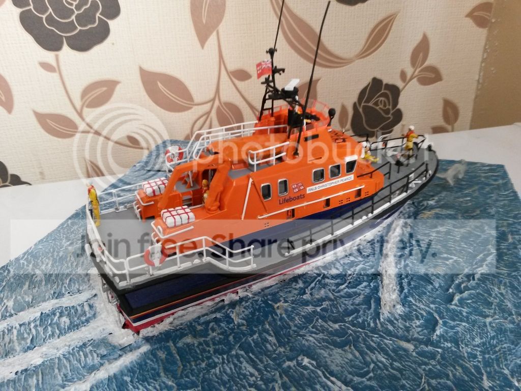 RNLI Severn Class Lifeboat at sea. - Ready for Inspection - Maritime ...