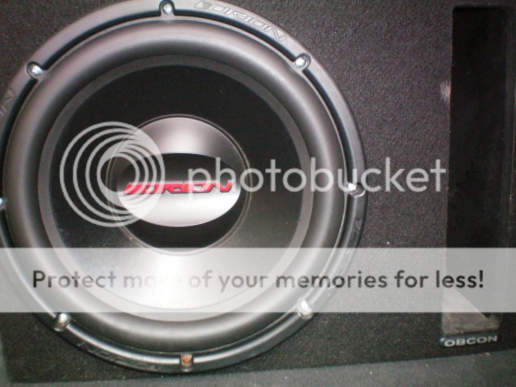 FS: 12" Orion sub in Obcon box $100 | VW Vortex - Volkswagen Forum