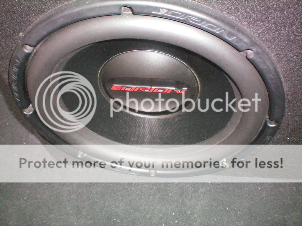 FS: 12" Orion sub in Obcon box $100 | VW Vortex - Volkswagen Forum