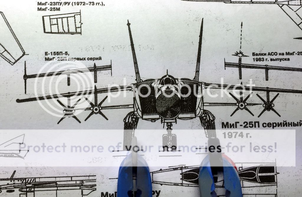 1/144 Revell MiG-25 Foxbat - Work in Progress - Aircraft - Britmodeller.com